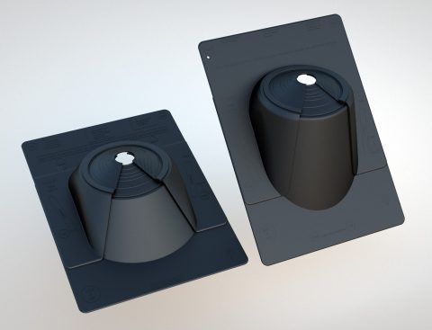 Garrdal 2-Part Pipe Flashing | An easy to install pipe flashing ...